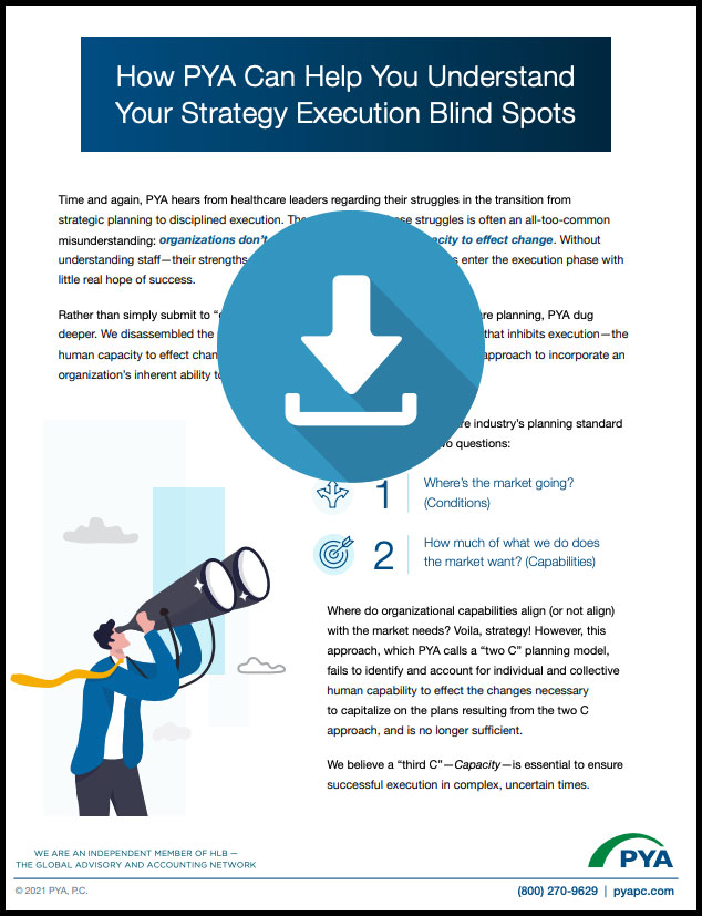 Understand Your Strategy Execution Blind Spots - PYA